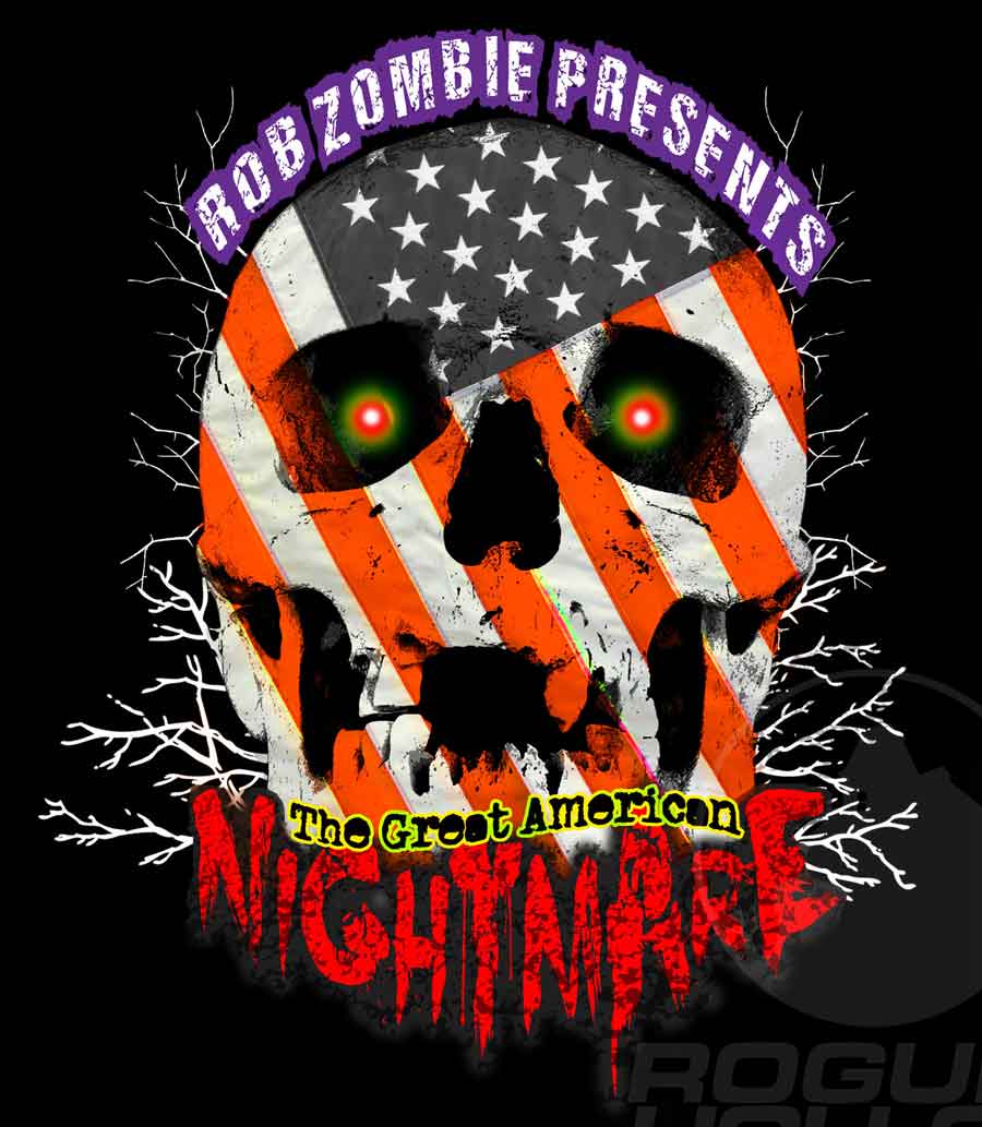 Design Stories: Rob Zombie's Great American Nightmare Logo | Rogues ...